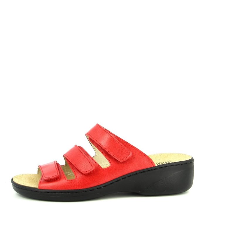 111 ROUGE : Mules semelles amovibles - Chauss'Medical